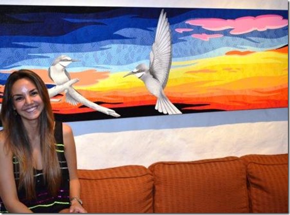 Arelí Ribero expone en la pintura su máxima expresión de libertad – eju.tv