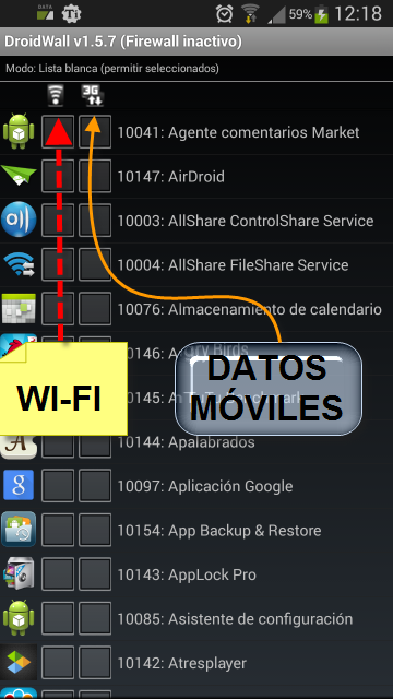 Prueba Droidwall para ahorrar tus datos móviles – eju.tv