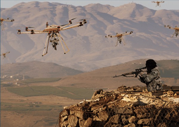 Crean Drone Capaz De Disparar Armas Eju Tv