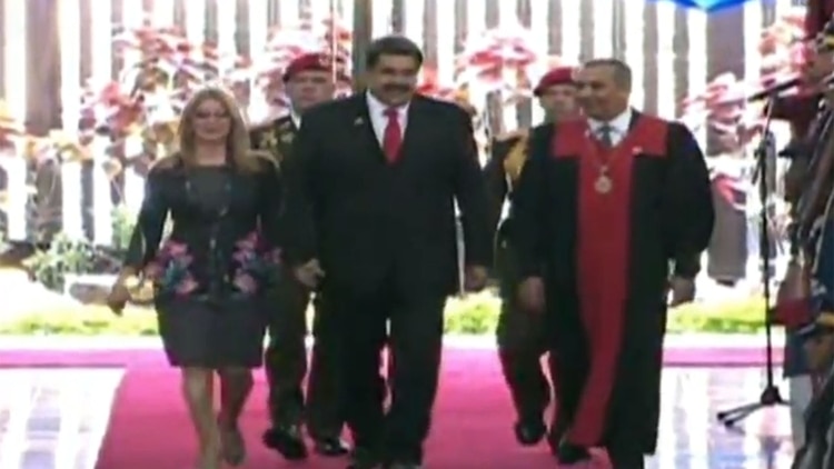 En Vivo Ante El Repudio Mundial Nicolás Maduro Asume Su Segundo