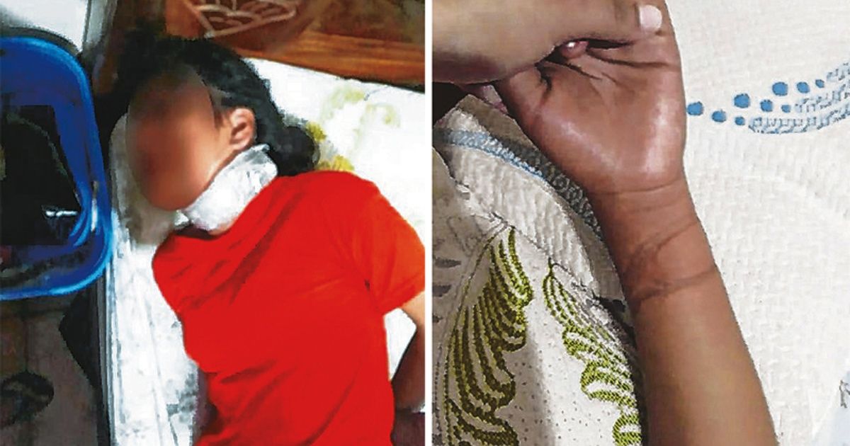 Detienen a una mujer por amarrar y golpear a su propia hija de 13 años ... Detienen a una mujer por amarrar y golpear a su propia hija de 13 años ...