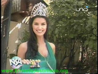 Viviana Noronha, Reina Hispanoamericana 2008, entrega hoy la corona a ...