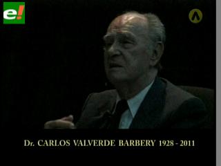 Carlos Valverde Barbery 1928- 2001 – eju.tv