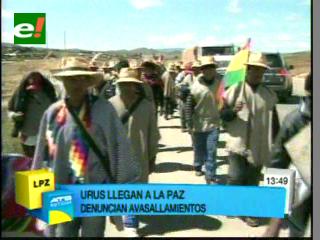 La marcha de los urus se acerca a La Paz – eju.tv