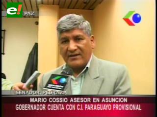 Senador Pedraza: «Mario Cossío ya cuenta con cédula de identidad ...