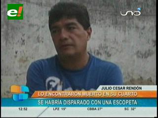 Julio César Rendón se habría quitado la vida de un disparo – eju.tv