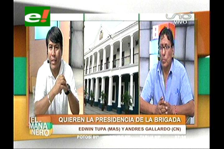 Andrés Gallardo y Edwin Tupa van por la Presidencia de la Brigada ...