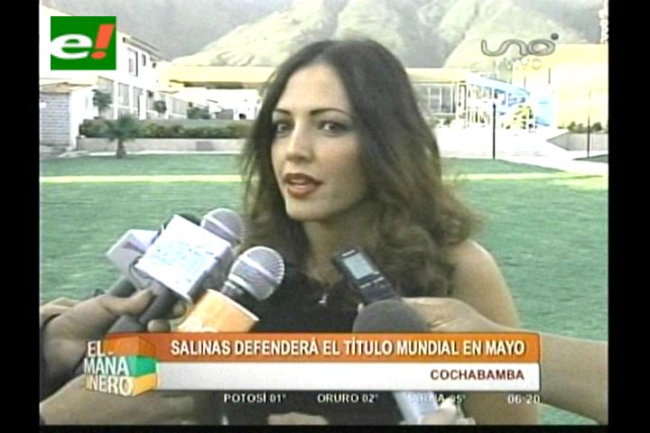Jennifer Salinas defenderá su título en Cochabamba – eju.tv