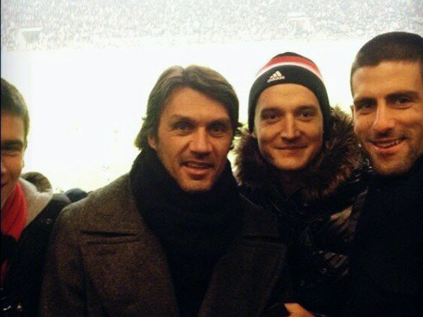 Djokovic celebró en San Siro junto al Milan – eju.tv