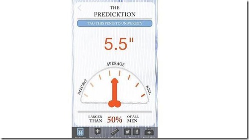 «The Predicktor», una aplicación que «adivina» el tamaño del pene – eju.tv