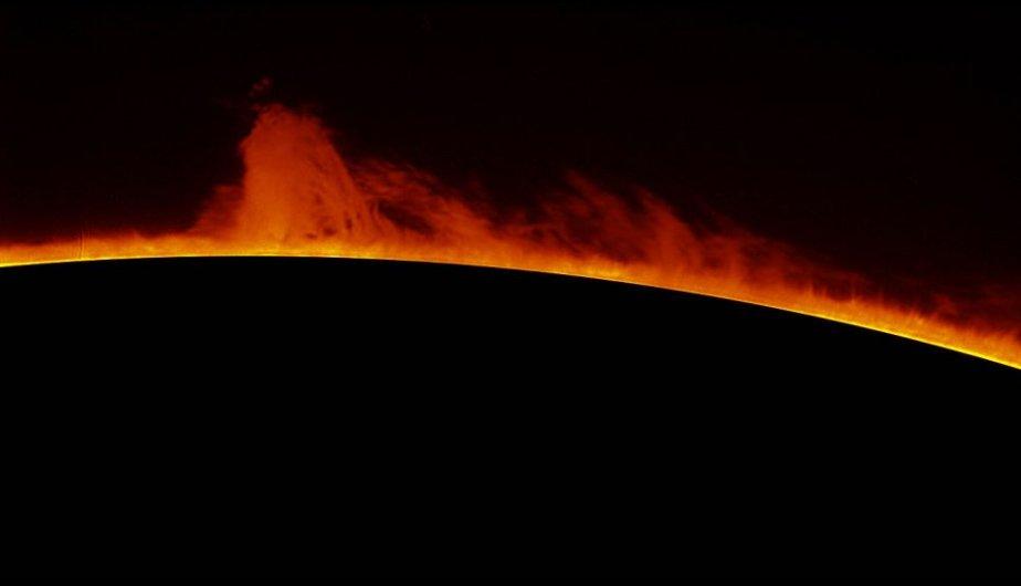 Estas imágenes del Sol fueron captadas con una simple cámara – eju.tv
