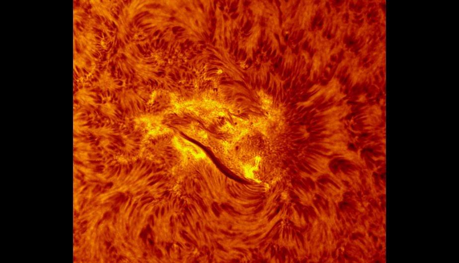 Estas imágenes del Sol fueron captadas con una simple cámara – eju.tv