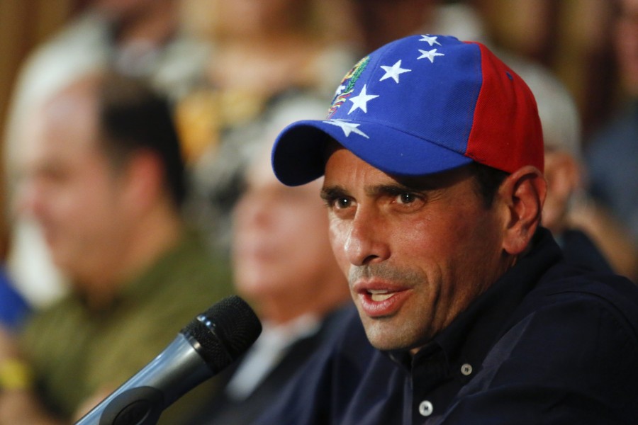 Capriles: Todo lo que hace el Gobierno es para alimentar el clima de ...