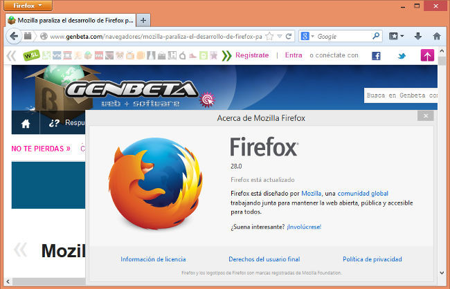 Firefox 28 debuta con soporte de vídeo VP9 y Gamepad API habilitado ...