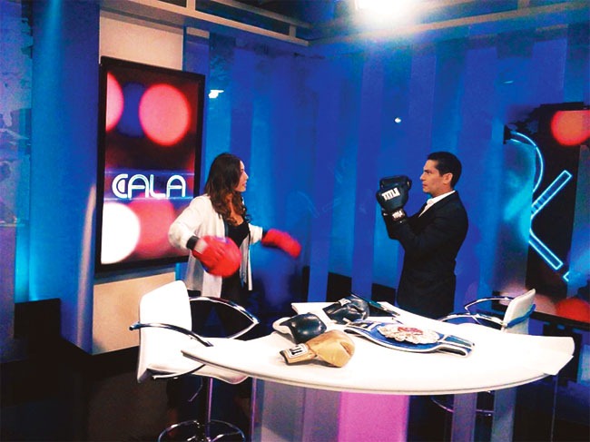 Jennifer Salinas, se codea con grandes de la TV y confirma su pelea ...