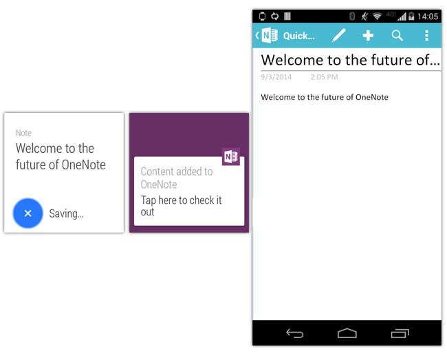 Microsoft lanza OneNote en Android Wear para el dictado de notas – eju.tv