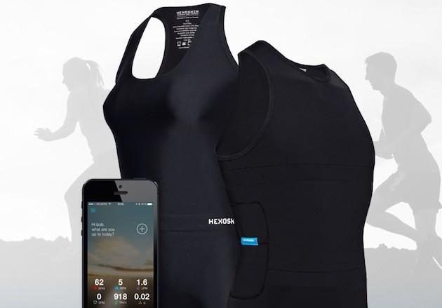 Hexoskin, la camiseta que promete monitorizar hasta el sueño – eju.tv
