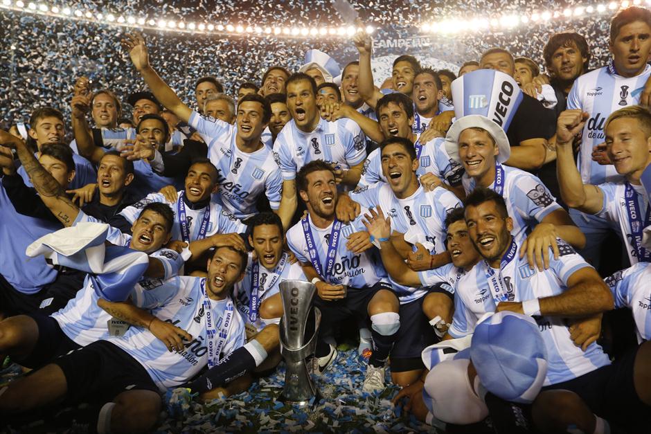 El desahogo de los jugadores e hinchas de Racing en imágenes – eju.tv