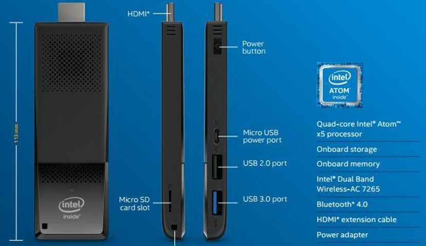 Intel sigue apostando por los sticks-pc – eju.tv