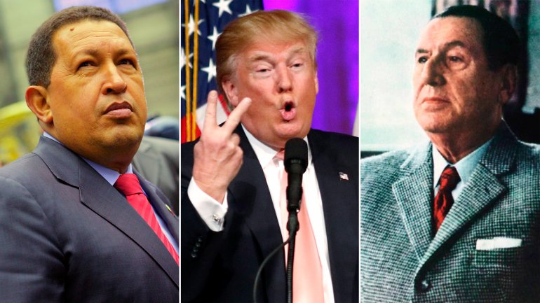 Donald Trump: un mix del populismo de Hugo Chávez y Juan Domingo Perón ...