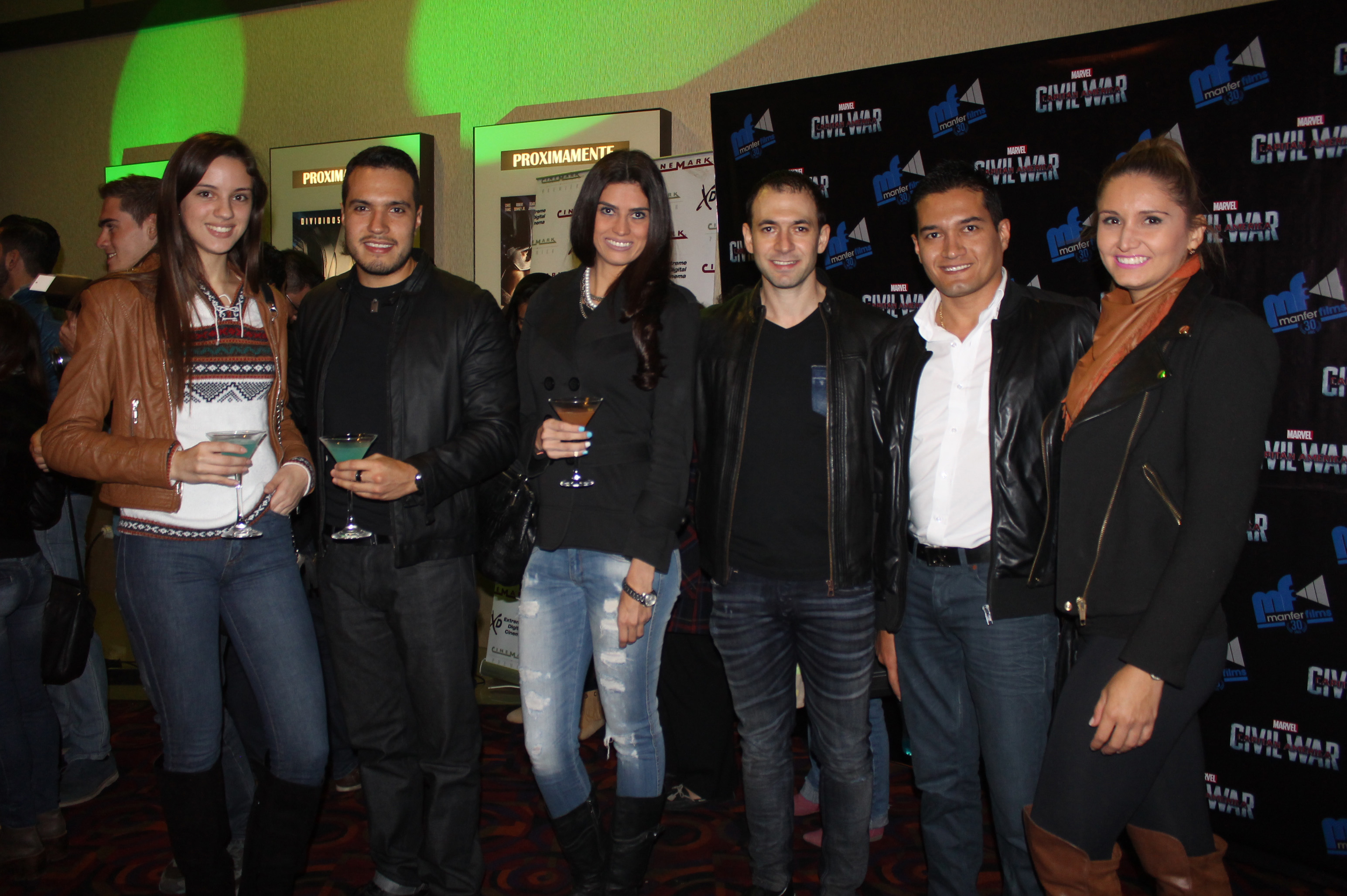 Así vivieron los famosos la premiere de Civil War – eju.tv