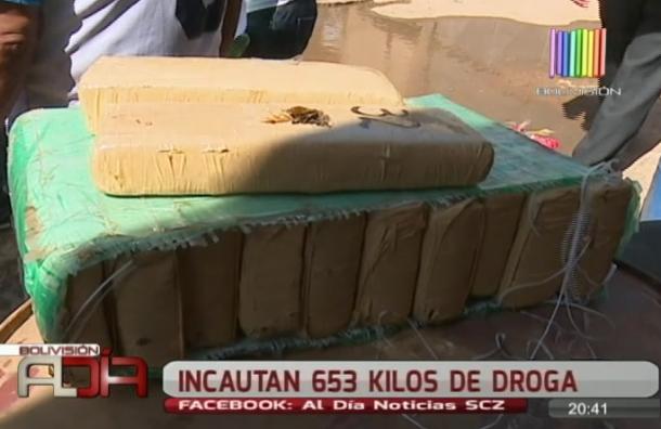 Incautan 653 Kilos De Droga Eju Tv