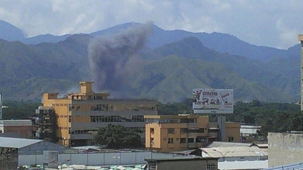 Reportaron una explosión en una fábrica estatal de armas en Venezuela ...