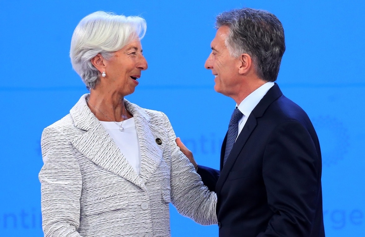 Christine Lagarde felicitó a Mauricio Macri por su «eficaz liderazgo ...